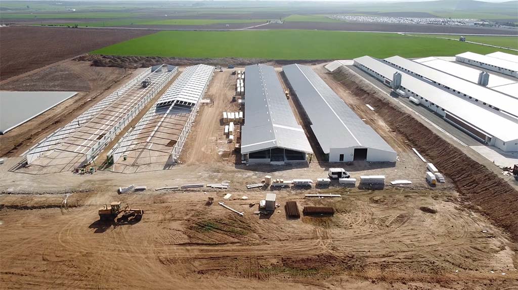 Proceso de fabricación de una granja avícola | Agrometal Carrión